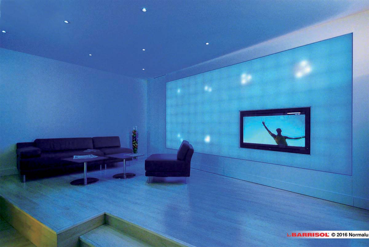 Barrisol Light Color - Photos of realizations